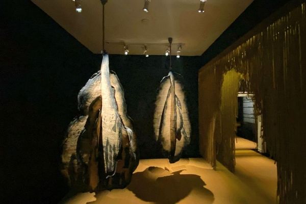 Manal AlDowayan with two exhibitions at AlUla Arts Festival 2024 - photos